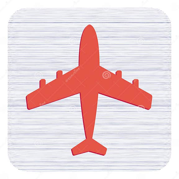 Plane icon simple stock vector. Illustration of isolated - 107418482