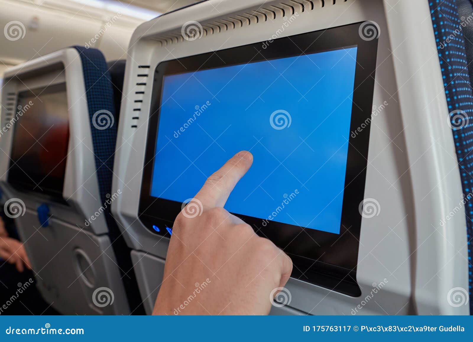 Plane Infotainment Screen Royalty-Free Stock Image | CartoonDealer.com ...