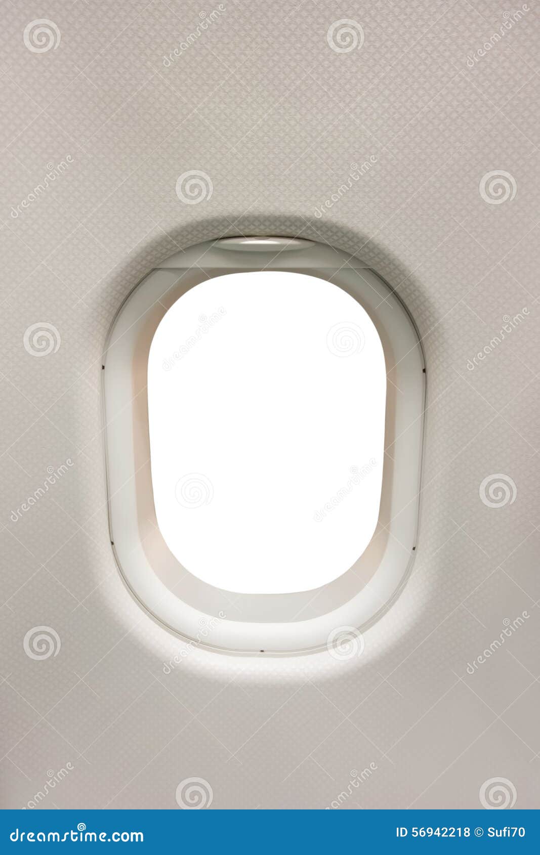 Plane Interior Window As Template Stock Photo - Image of vacation ...