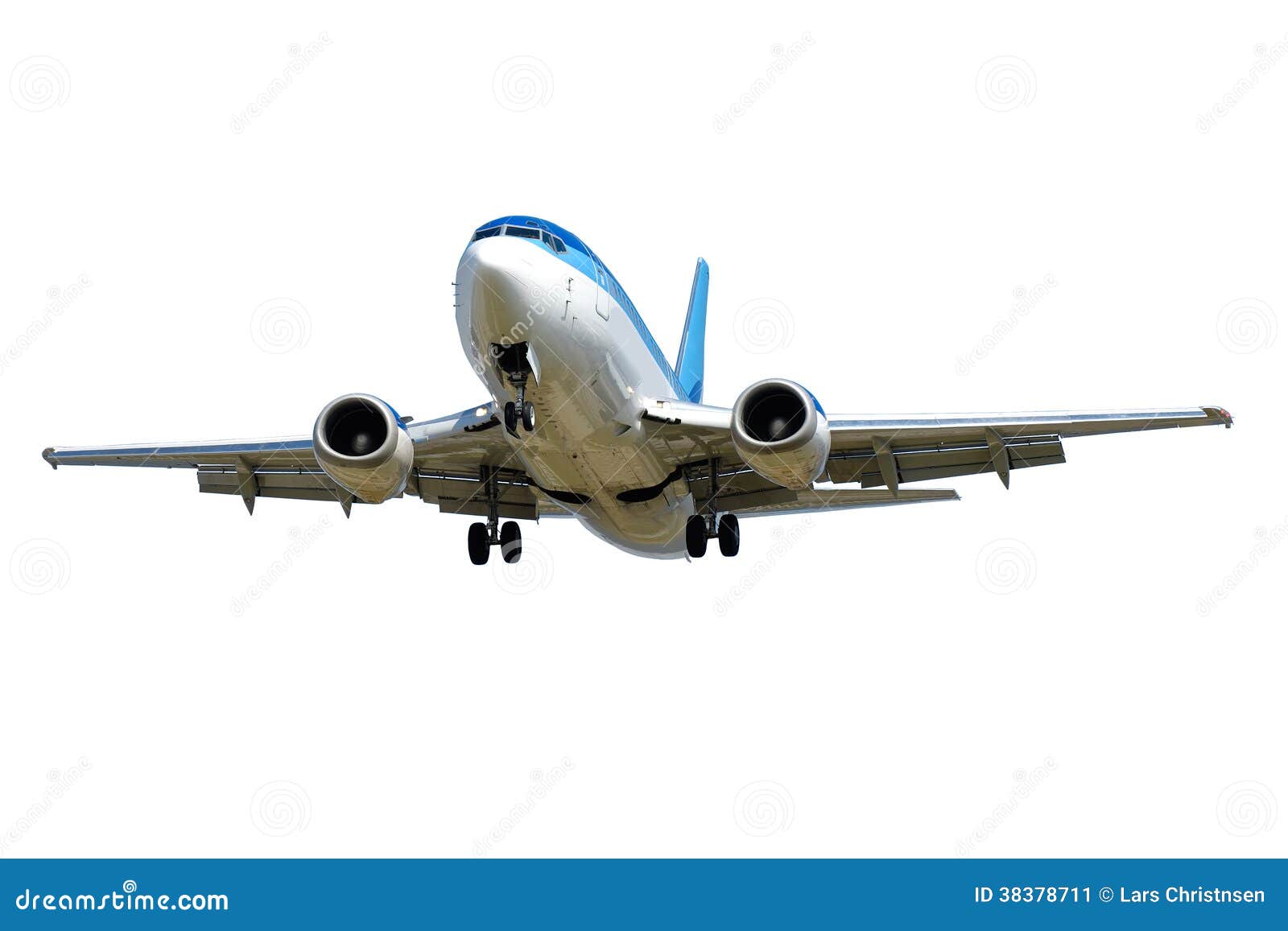 Plane Isolated On A White Background Stock Image - Image: 38378711