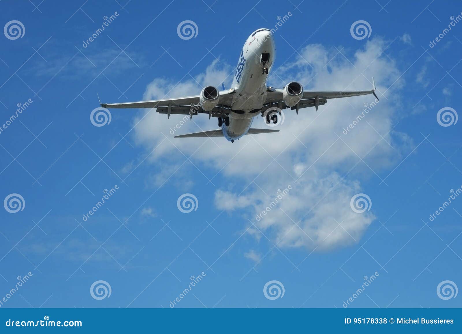 Plane Landing Boeing 737-800 Editorial Photo | CartoonDealer.com #65308463