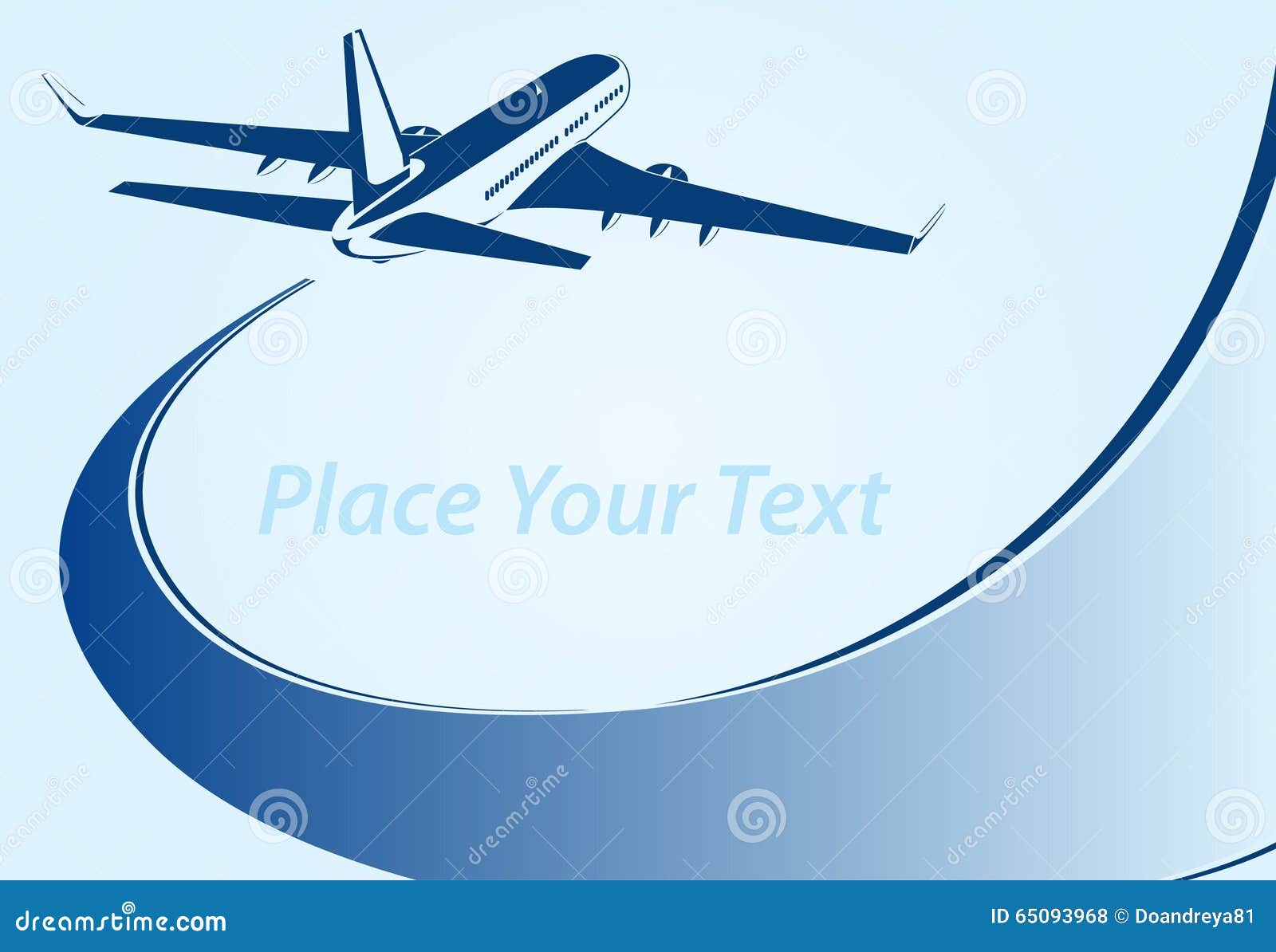 Plane Logo Abstract Lines Vector Illustration Stock Vector ...
