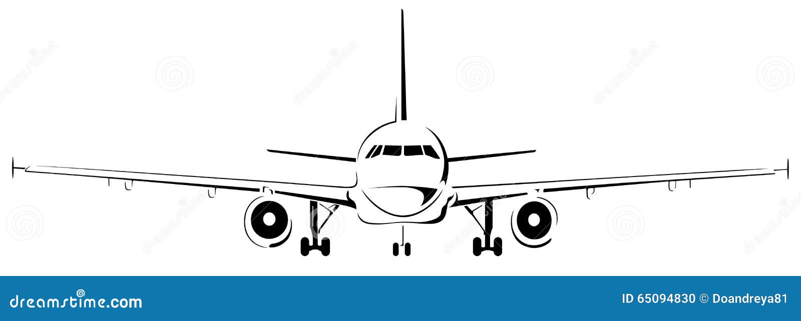 Plane Logo Abstract Lines Vector Illustration Stock Vector ...