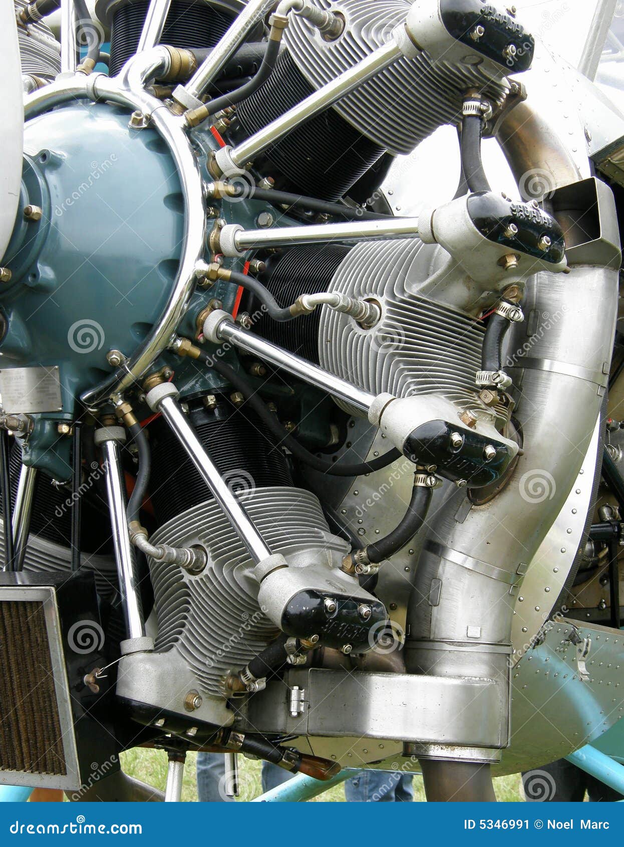 Plane motor stock image. Image of transportation, engine - 5346991