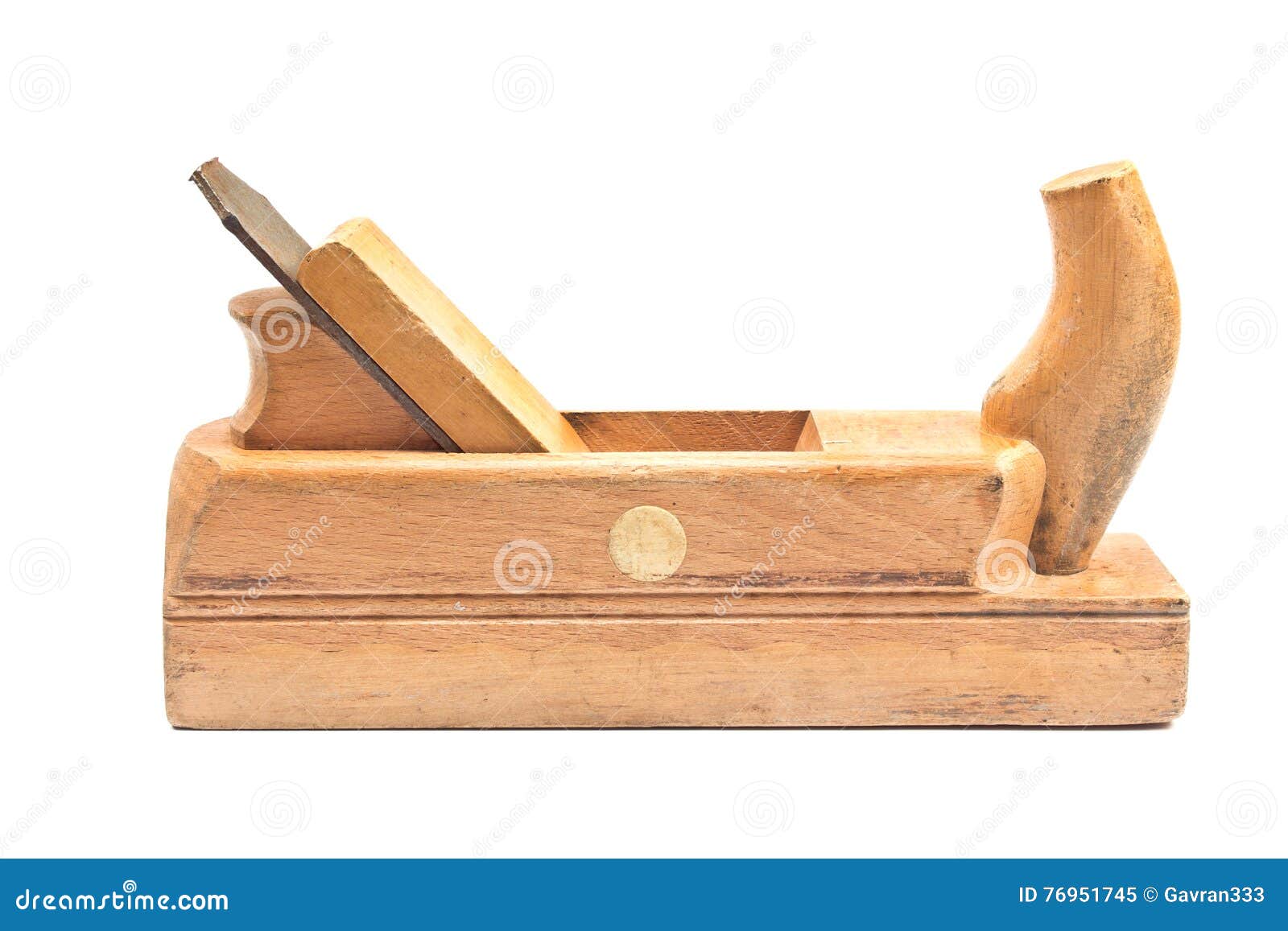 Plane Old Wooden Jointer Tool Stock Image - Image of carver, joiner ...