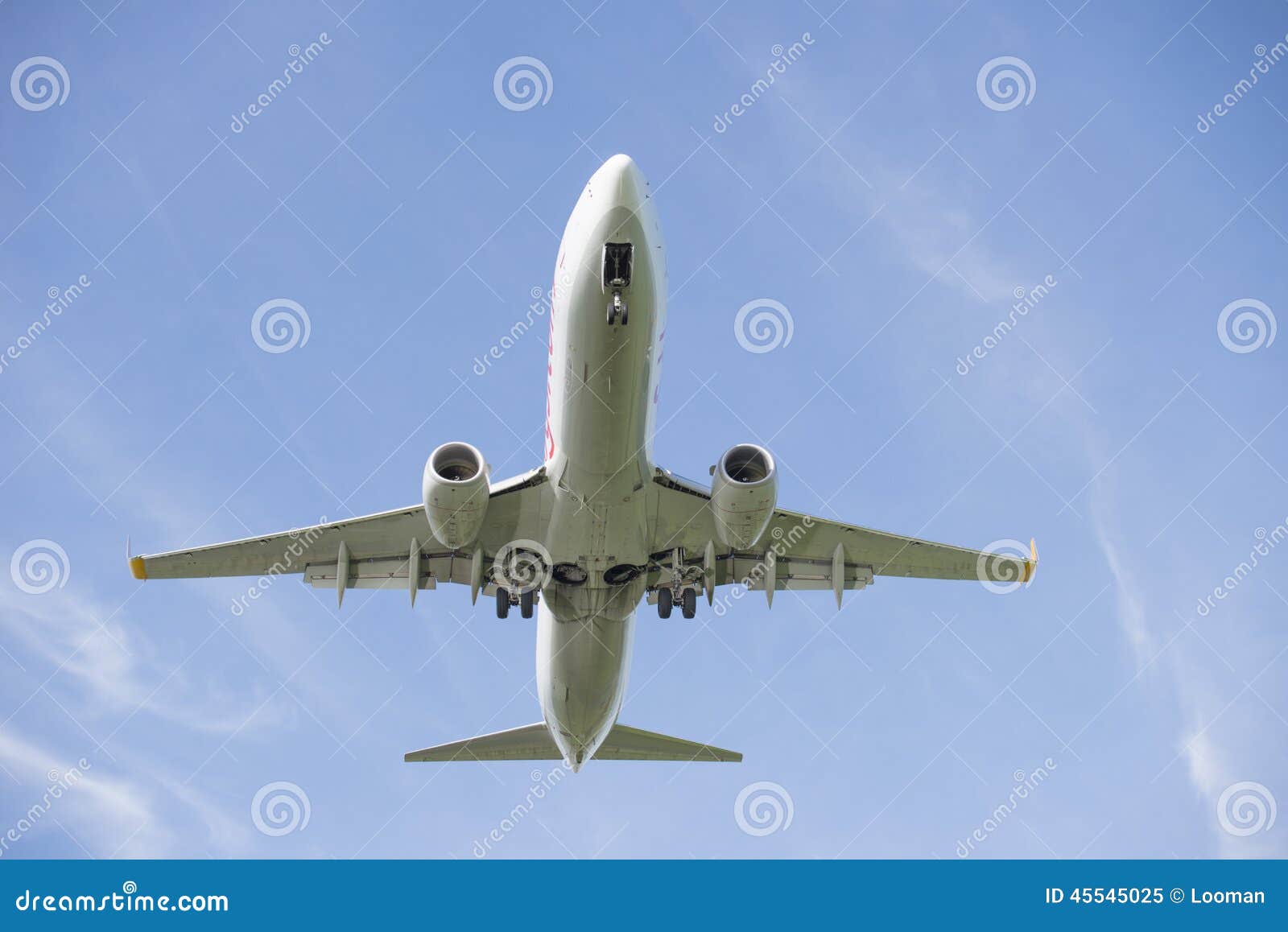 Plane overhead boeing stock image. Image of flying, a330 - 45545025