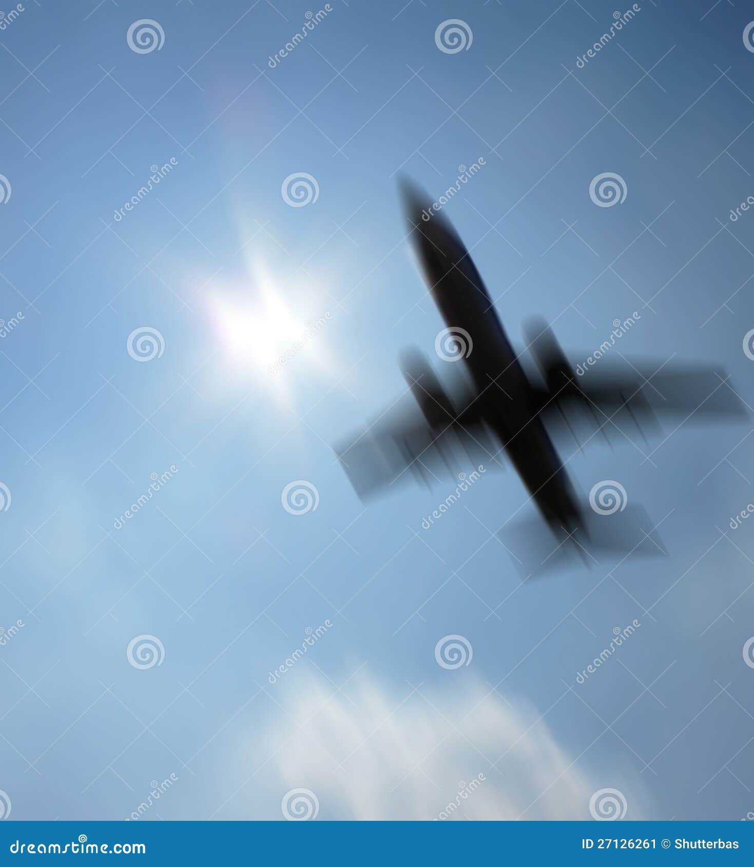 Plane passing stock image. Image of business, liner, high - 27126261