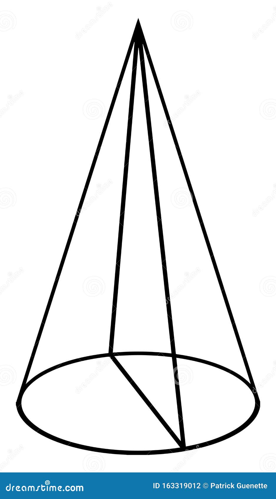 Symmetric Cones Stock Illustrations 3 Symmetric Cones Stock