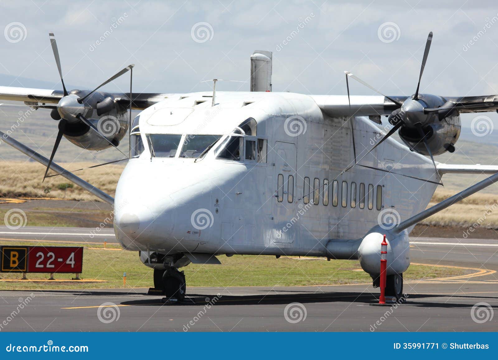 Plane on platform stock image. Image of classic, american - 35991771