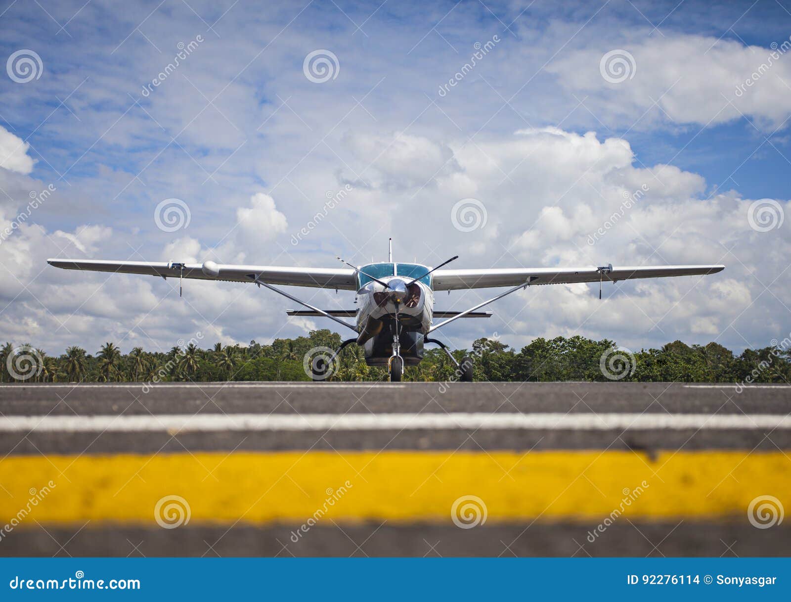 The Plane stock photo. Image of airways, aviation, runway - 92276114