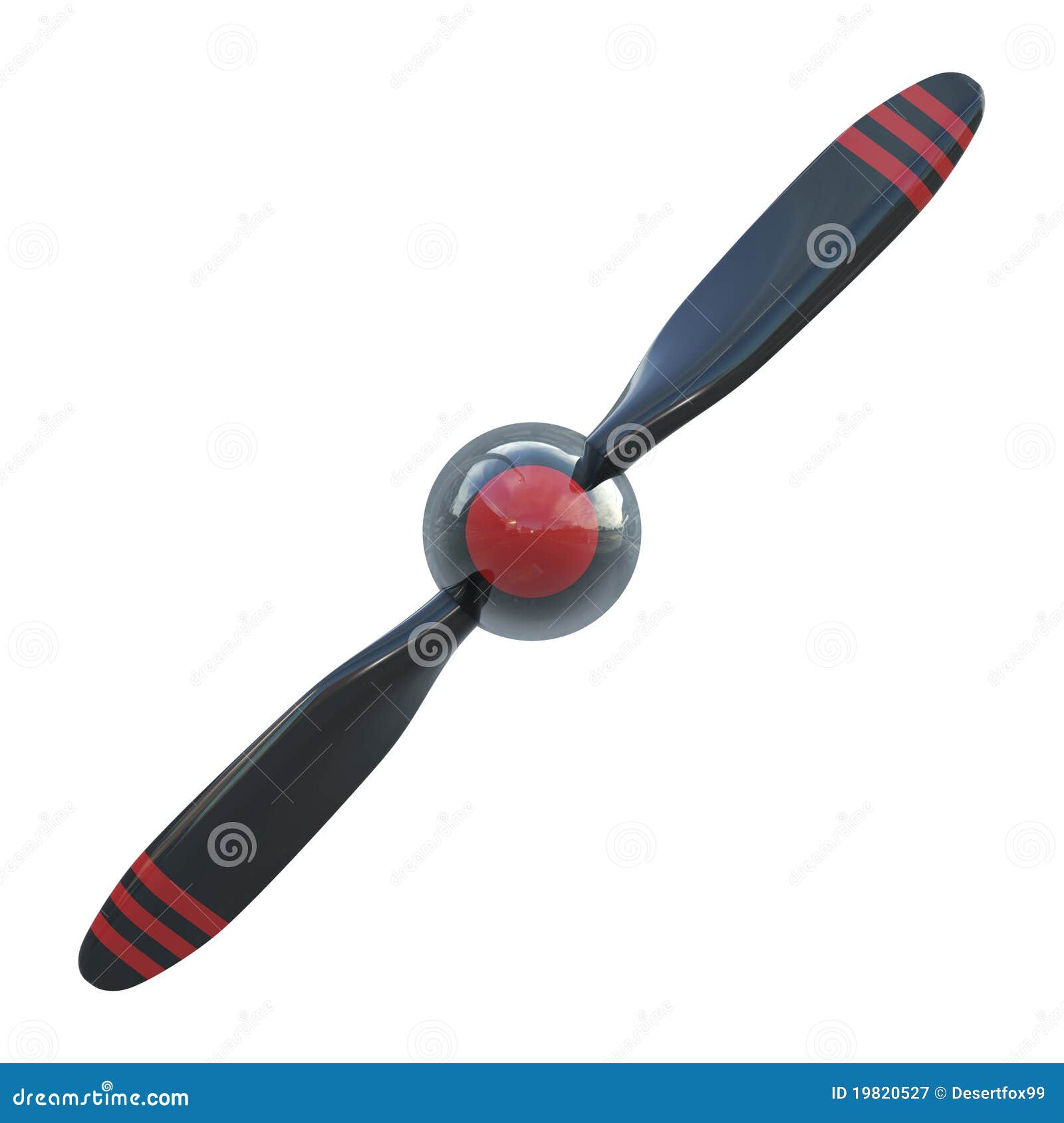 Plane Propeller with 2 Blades Stock Illustration - Illustration of ...