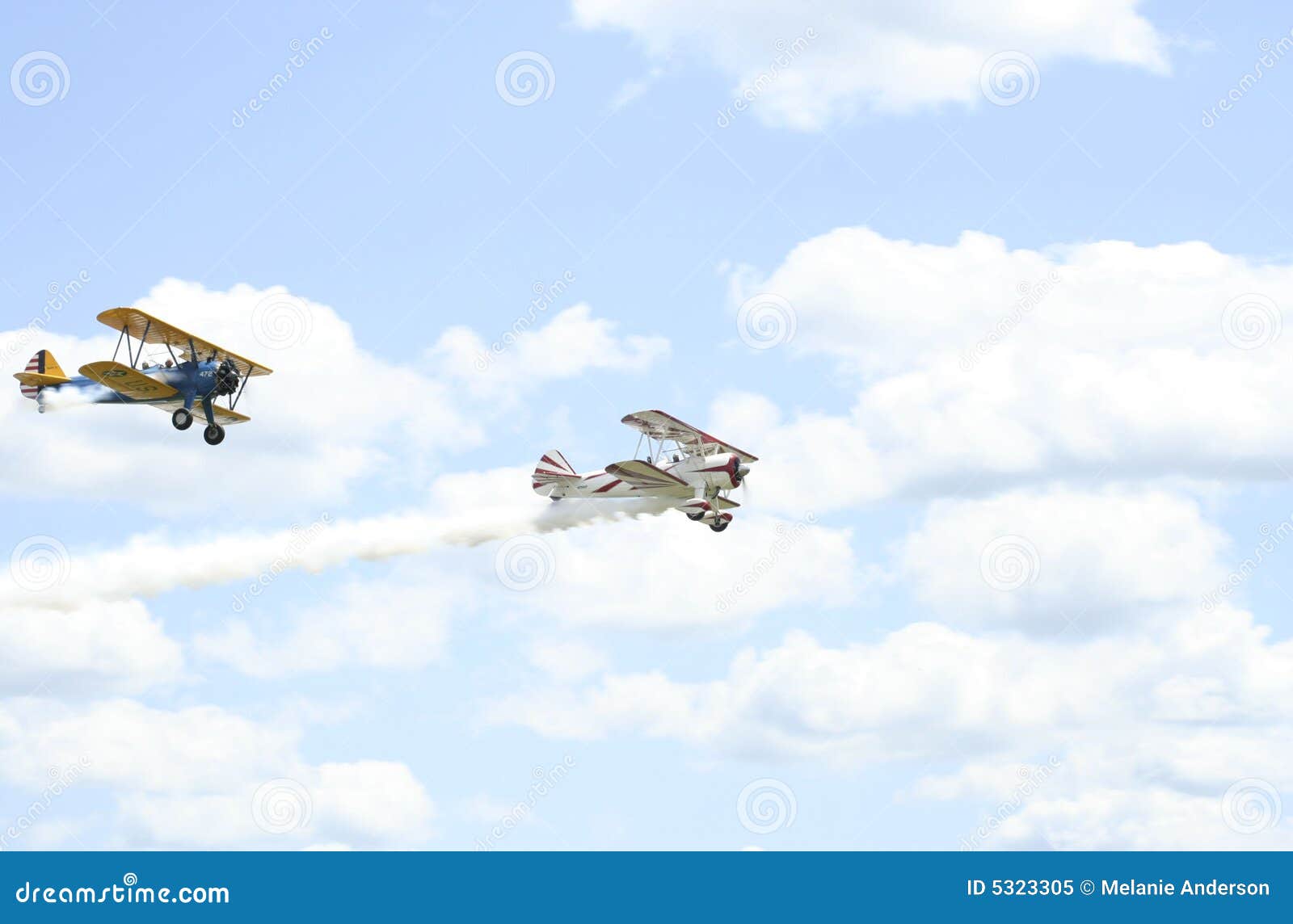 Plane race stock image. Image of clouds, blue, aviator - 5323305