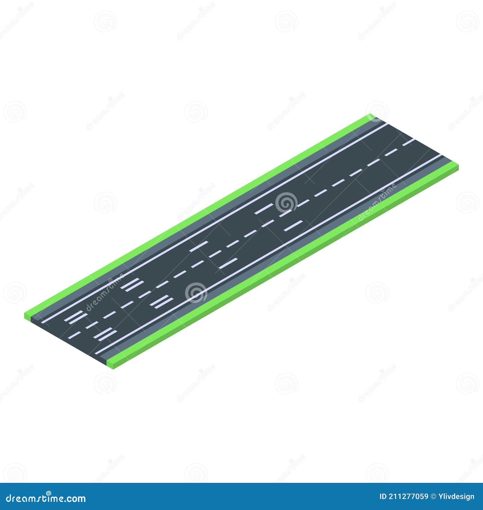 Plane Runway Icon, Isometric Style Stock Vector - Illustration of ...