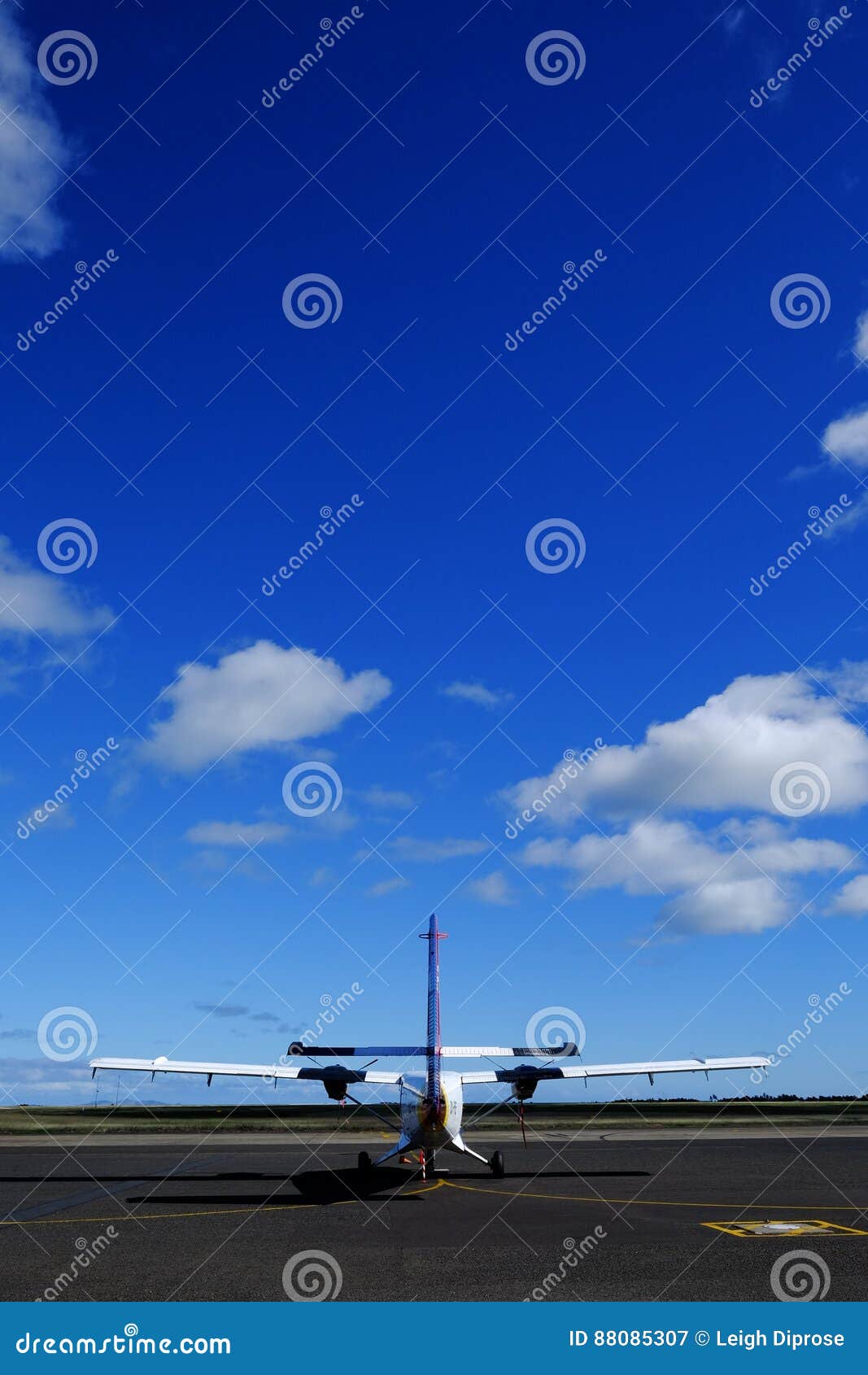 Plane on runway stock image. Image of vehicle, scenic - 88085307