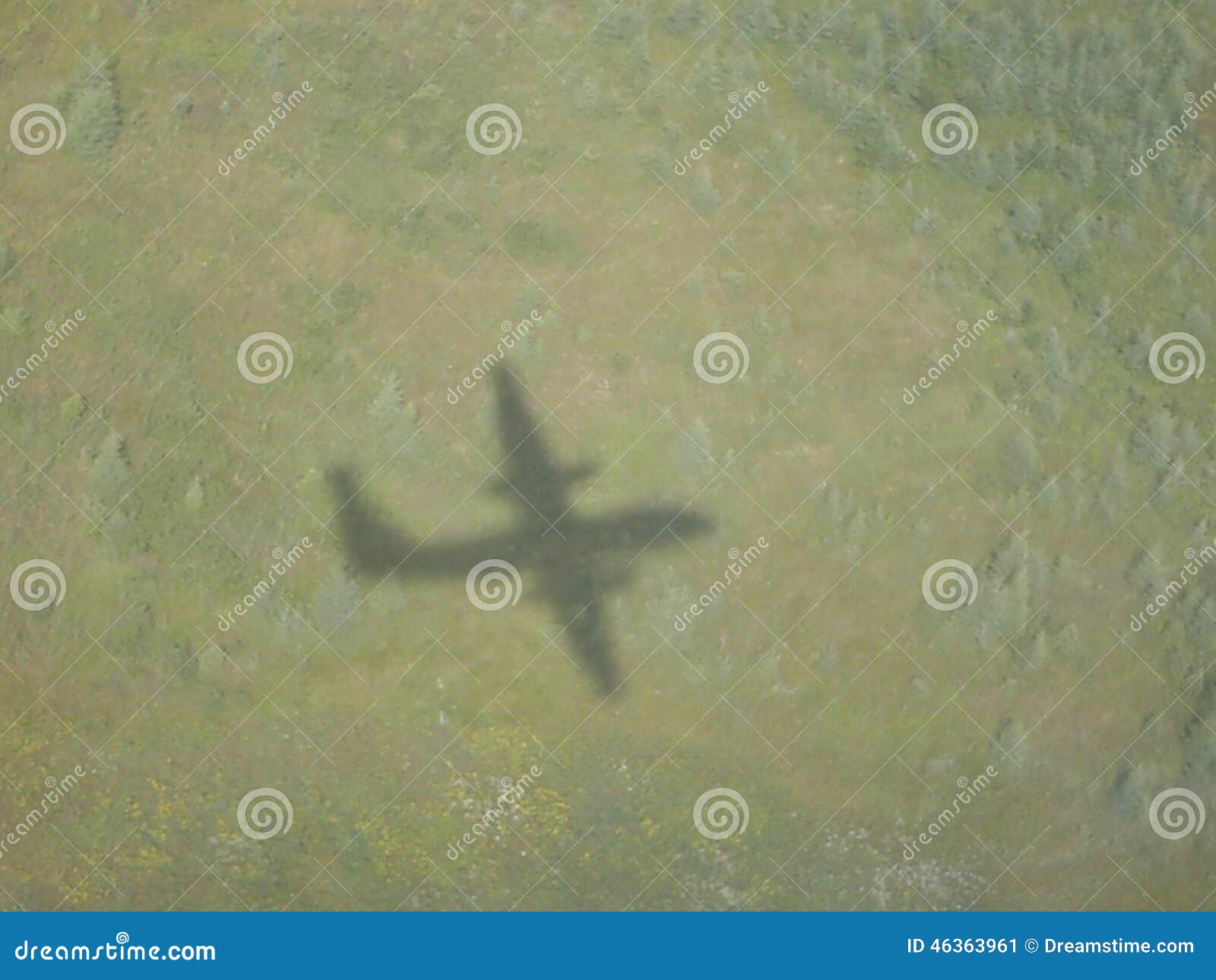 Plane Shadow stock image. Image of ground, aircraft, plane - 46363961