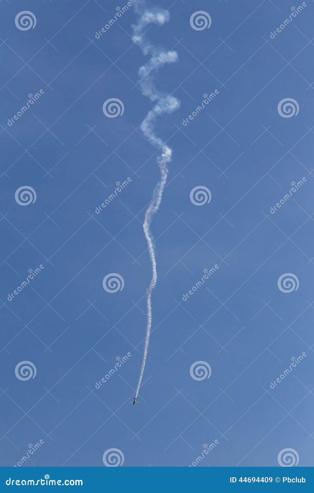 Plane spiraling stock image. Image of fighter, flying - 44694409