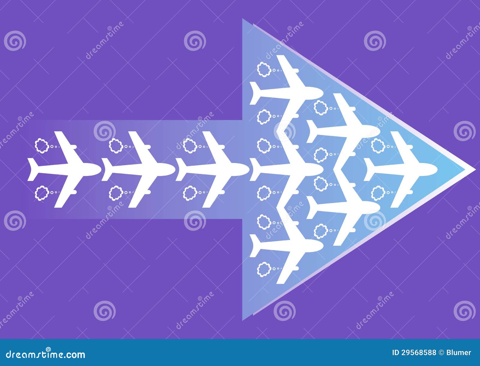 Plane symbols stock vector. Illustration of orientation - 29568588