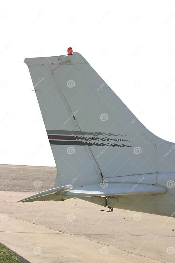 Plane Tail stock photo. Image of flaps, flight, parked - 130236