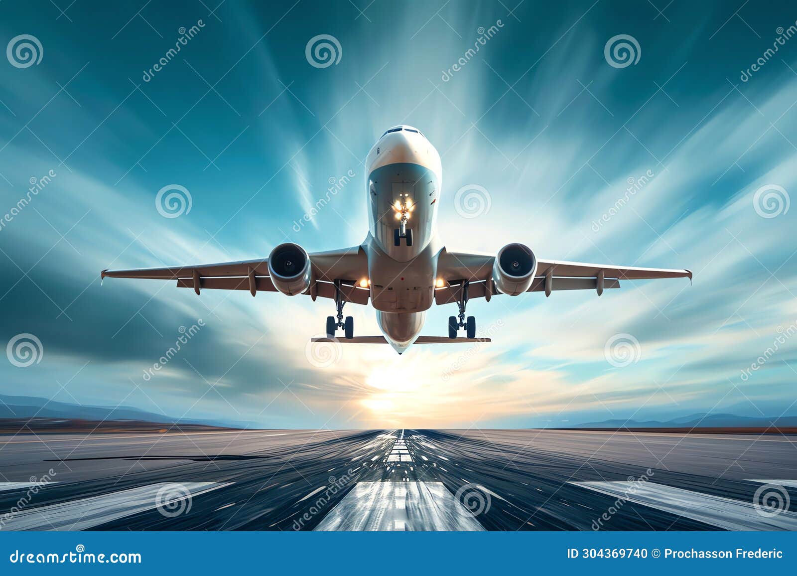 Plane Take Off, AI Generated Stock Photo - Image of plane, generated ... Plane Take Off, AI Generated Stock Photo - Image of plane, generated ...