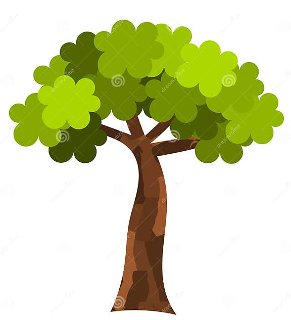 Plane tree stock vector. Illustration of environment - 24311595