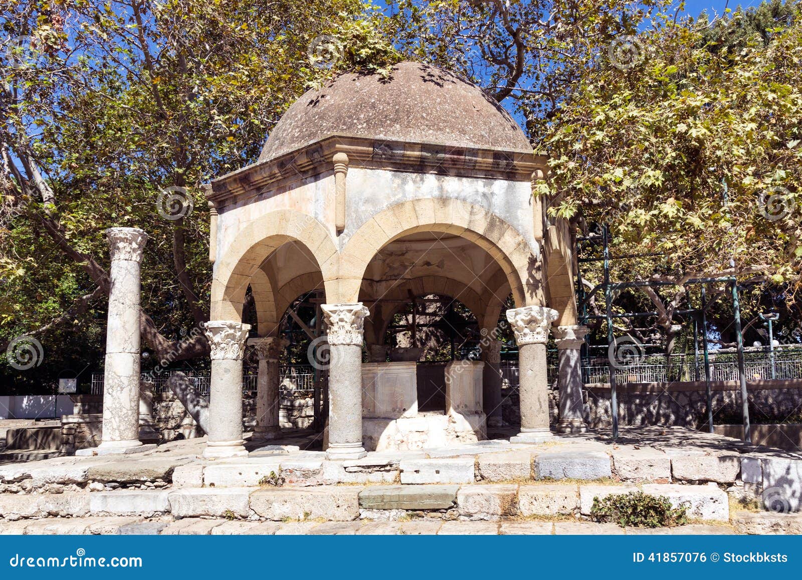Plane Tree of Hippocrates stock photo. Image of sightseeing - 41857076