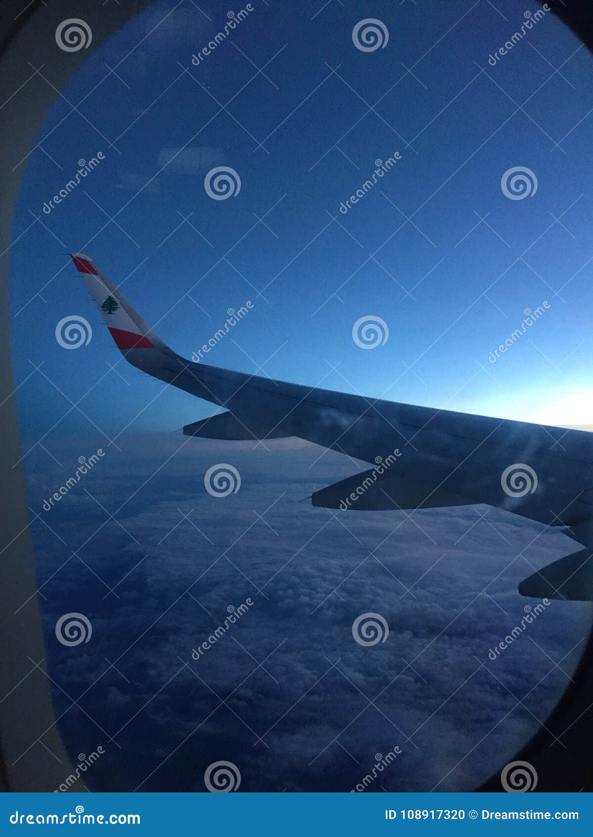 Plane editorial image. Image of atmosphere, airliner - 108917320