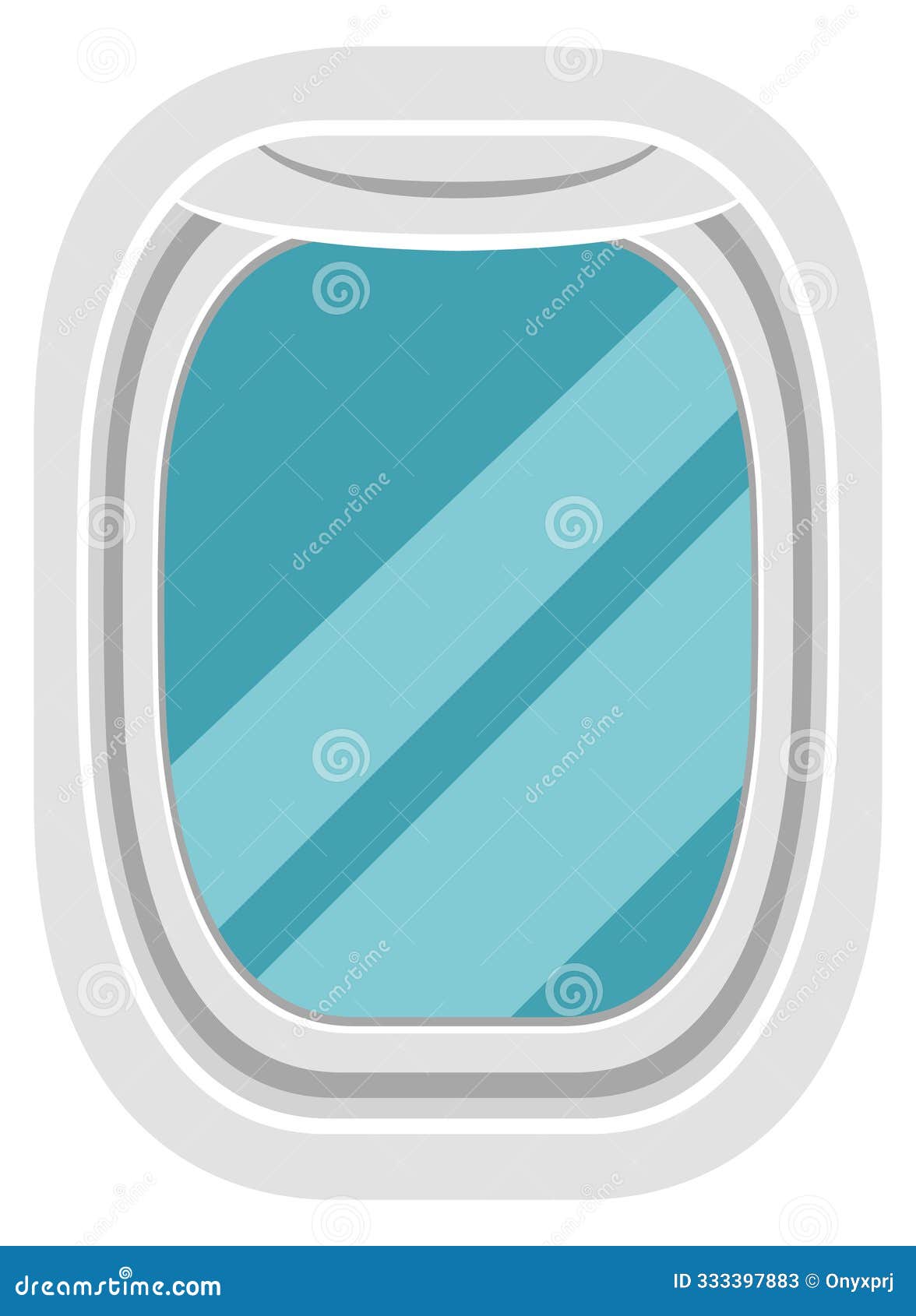 Plane Window Icon. Airplane Porthole Inside View Stock Vector ...