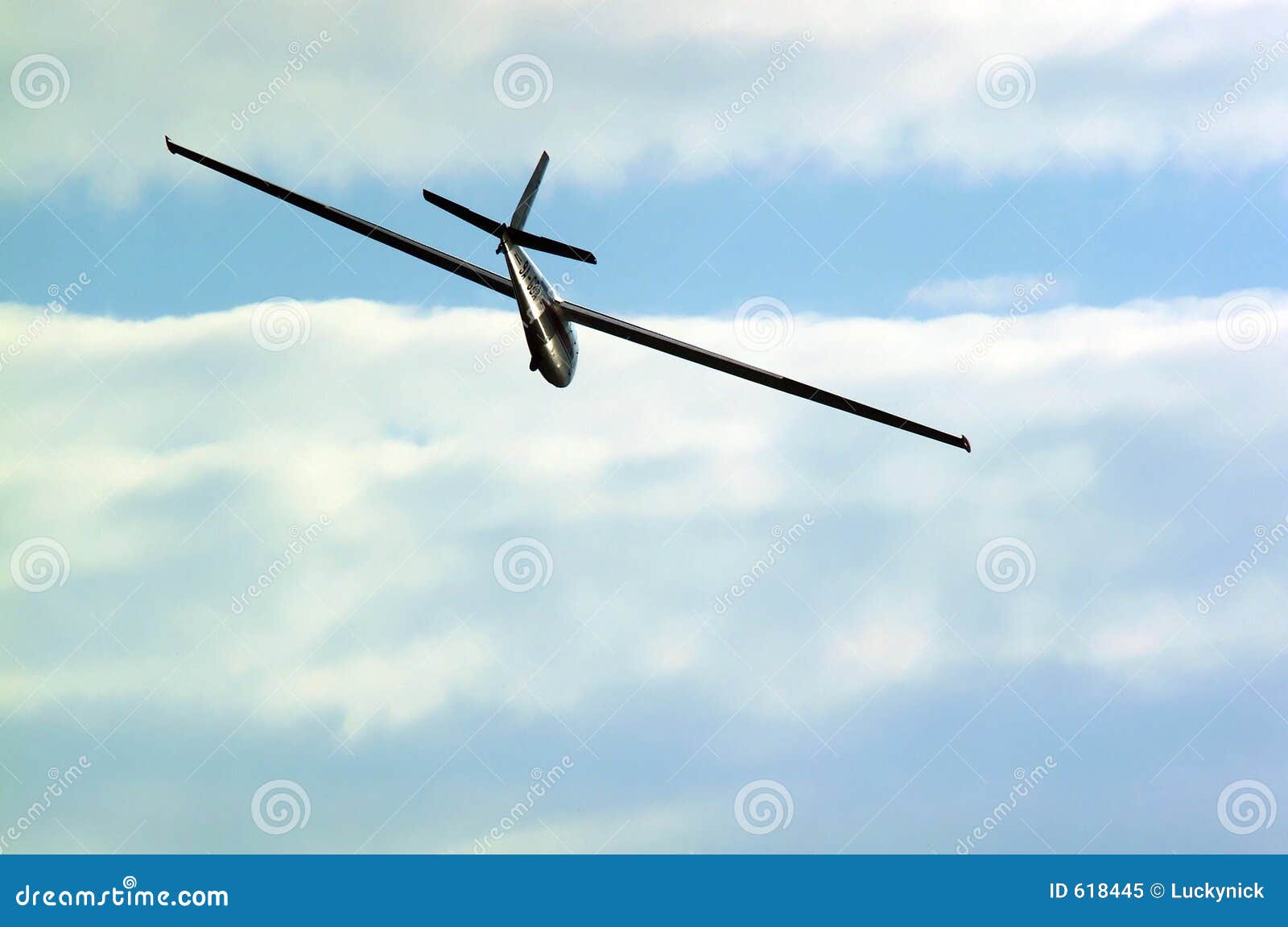 Planeador imagen de archivo. Imagen de planos, deslizamiento - 618445