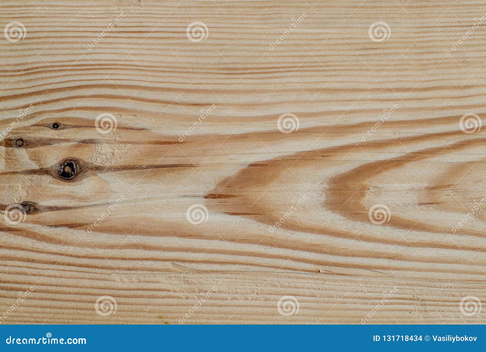 Planed Pine Board with Knots Stock Photo - Image of pattern, parquet ...
