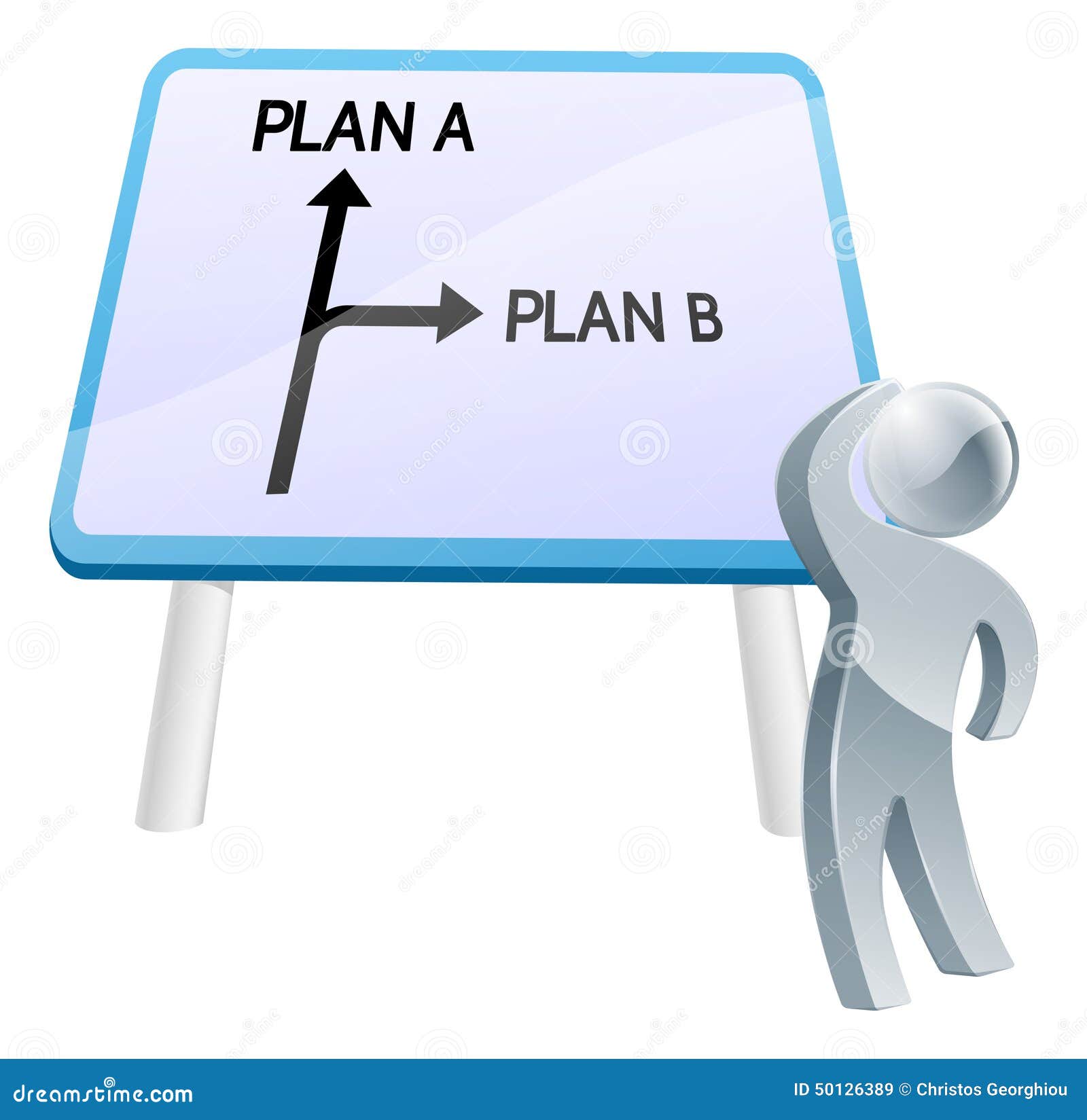 Planee a O Planee La Muestra De B Ilustración del Vector - Ilustración ...