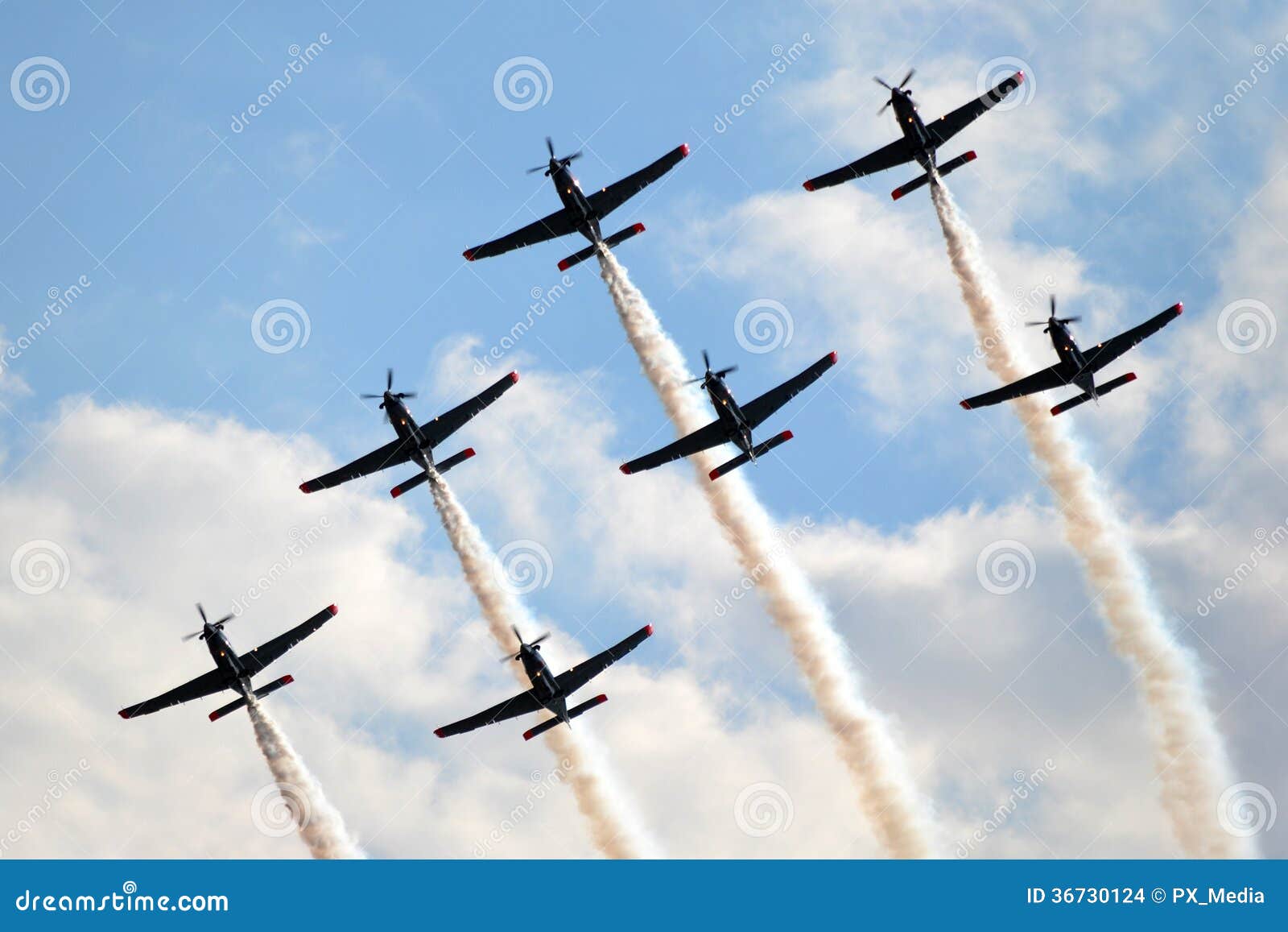 Planes, acrobatics stock photo. Image of poland, freedom - 36730124