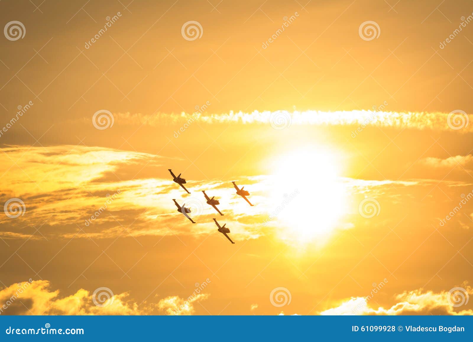Planes flying in sun stock photo. Image of airshow, military - 61099928