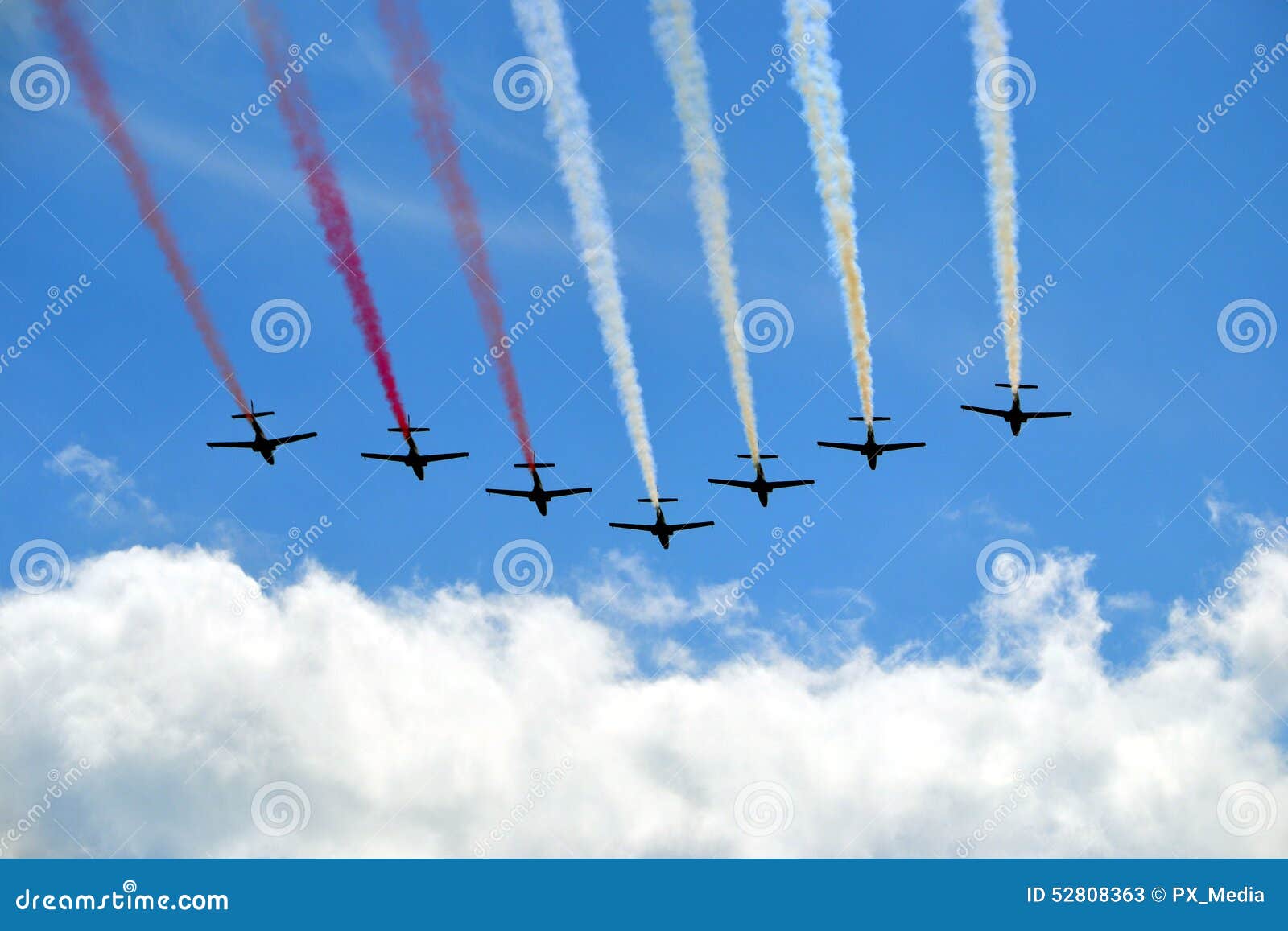 Planes - Formation Royalty-Free Stock Photography | CartoonDealer.com ...