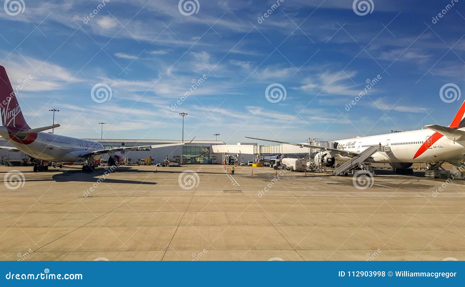 Planes At Terminal In Berlin Tegel Airport, TXL Editorial Photo ...