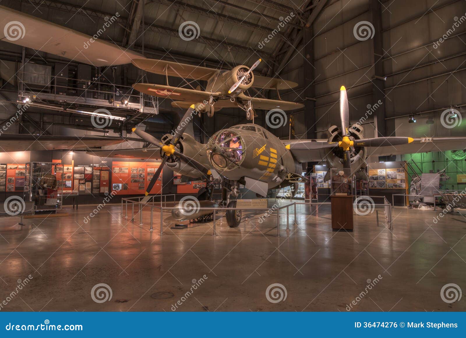 Planes at the USAF Museum, Dayton, Ohio Editorial Photo - Image of ...