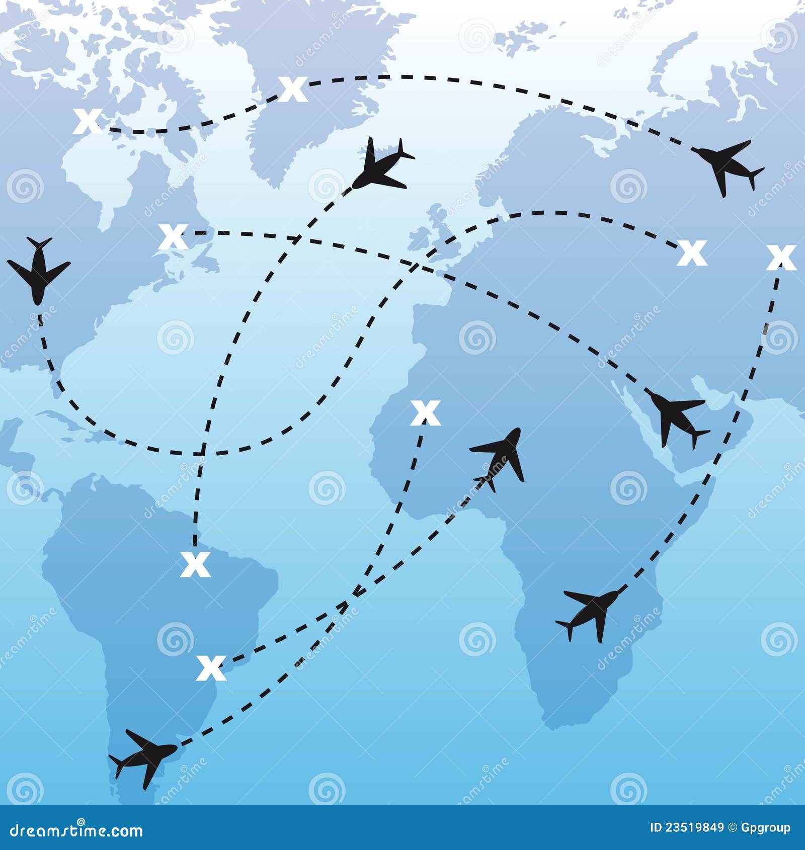 Planes vector stock vector. Illustration of vector, airplane - 23519849