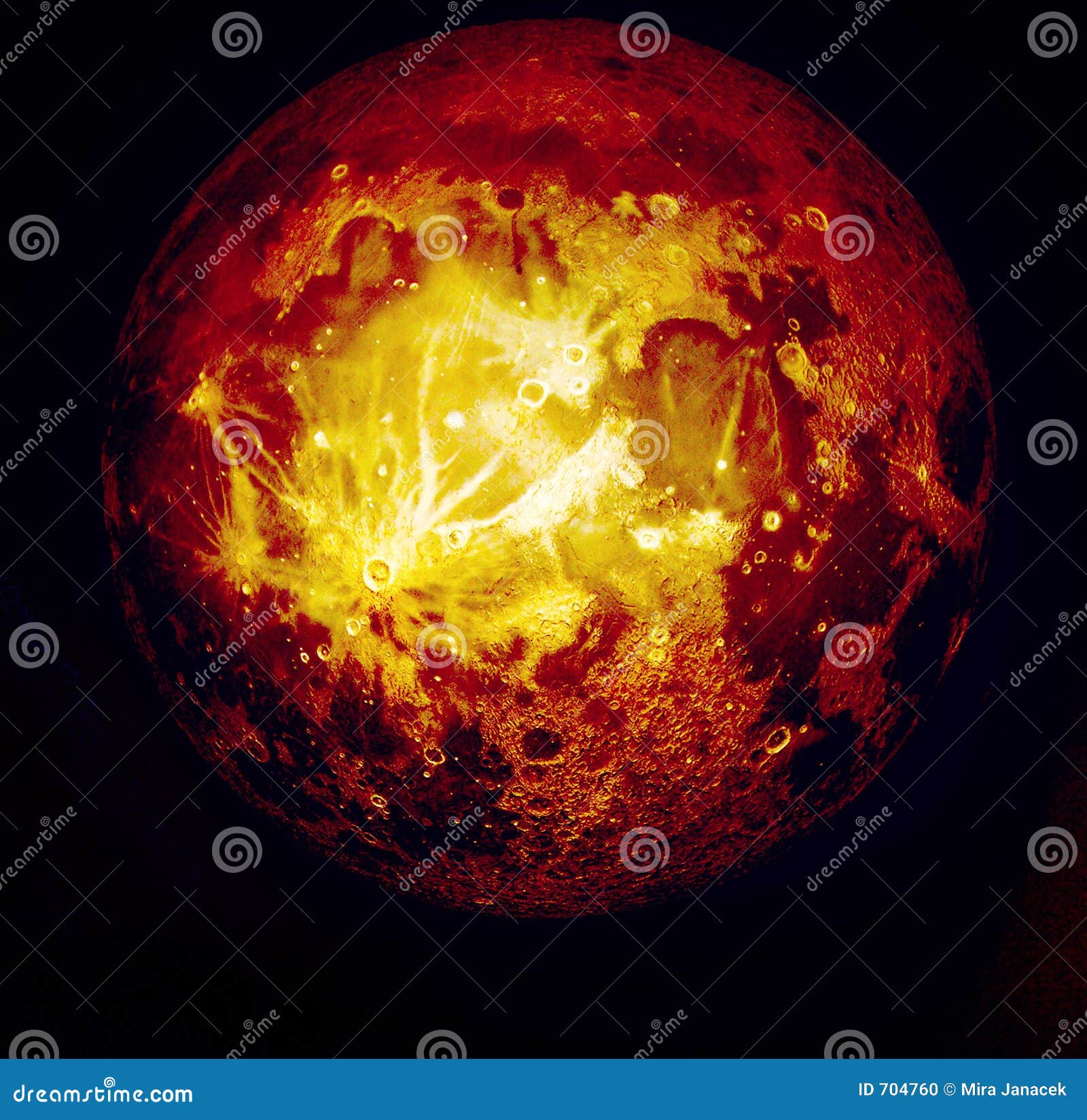 Planet stock photo. Image of planet, black, yellow, mars - 704760