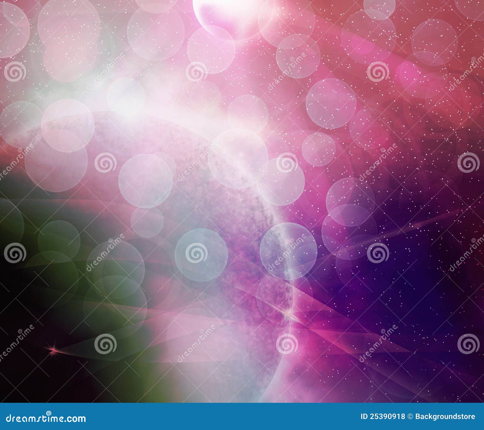 Planet Abstract Background stock illustration. Illustration of color ...