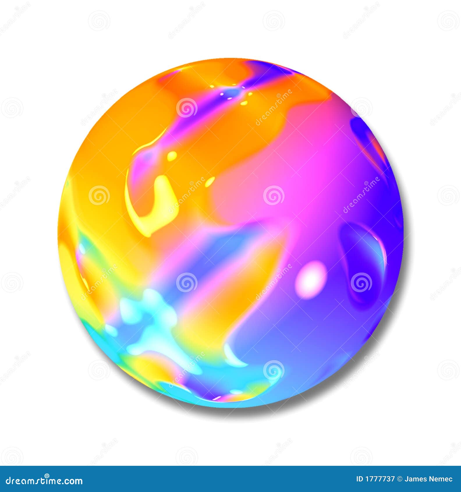 Planet button ball marble stock illustration. Illustration of design ...