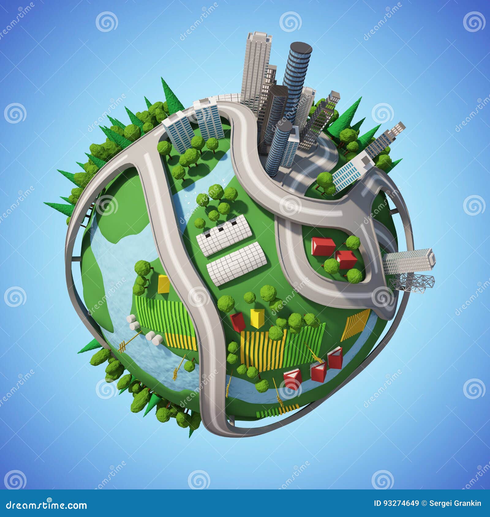 Cartoon Planet Character Set | CartoonDealer.com #208023297