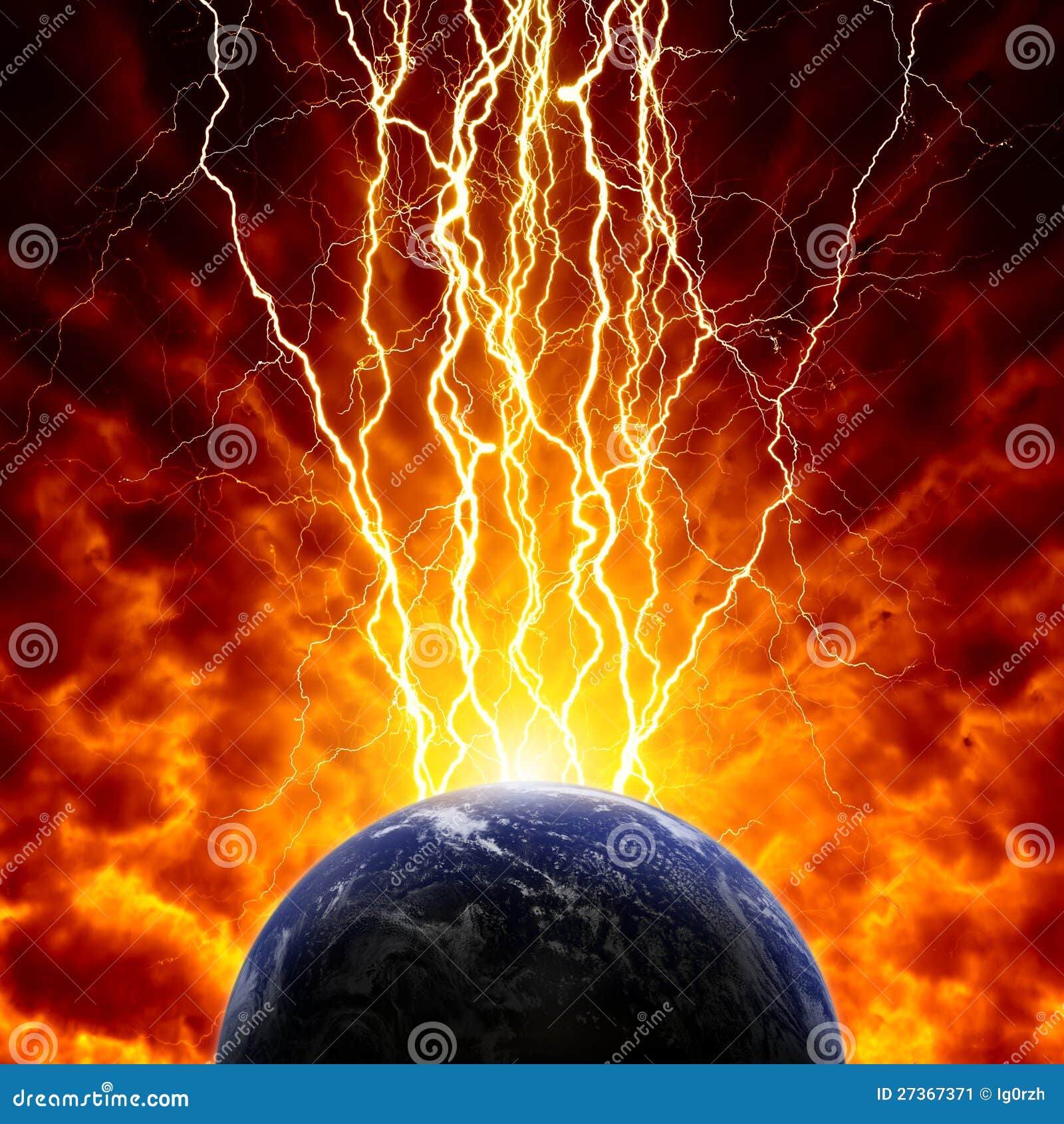Planet in danger stock image. Image of exploding, explosion - 27367371