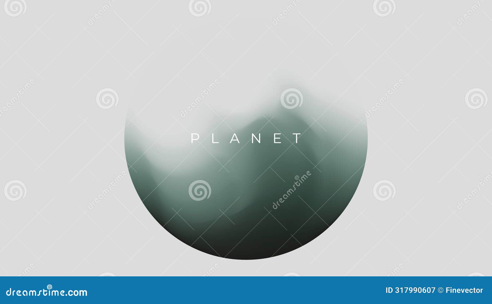 Planet. Defocused Spheres. Color Gradients. Set Of Blurred Color Round ...