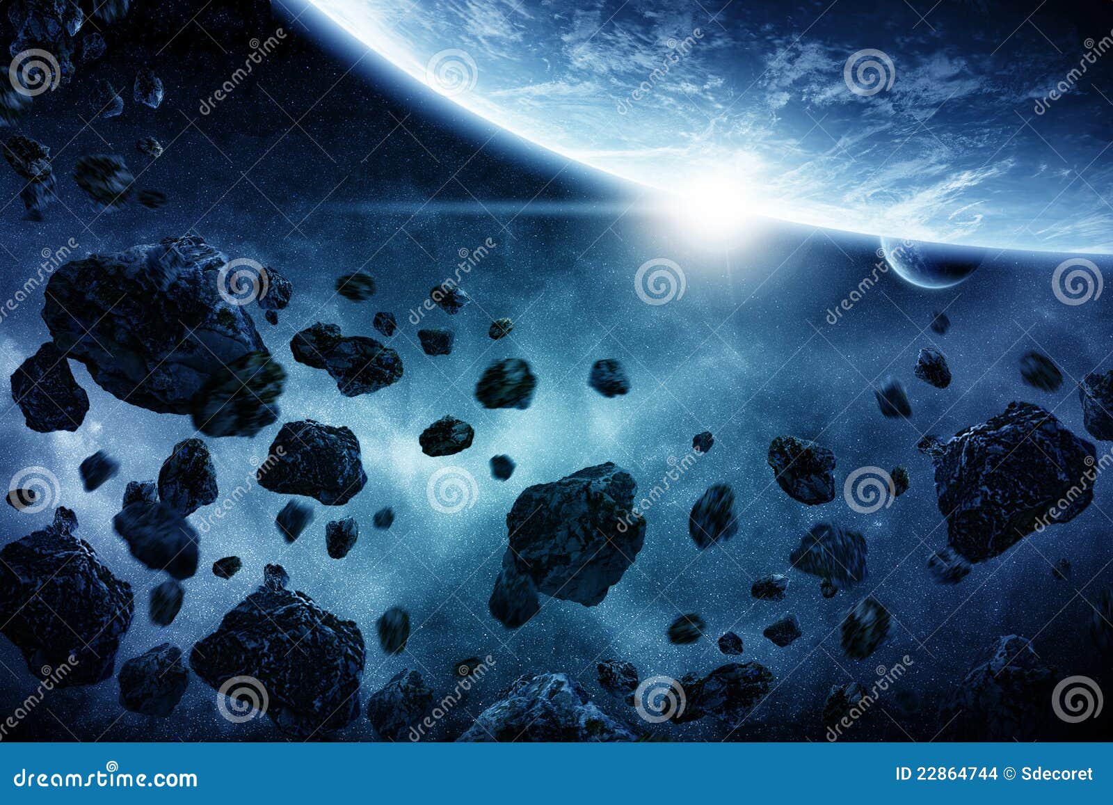 Planet Eart Apocalypse Illustration Stock Illustration - Illustration ...