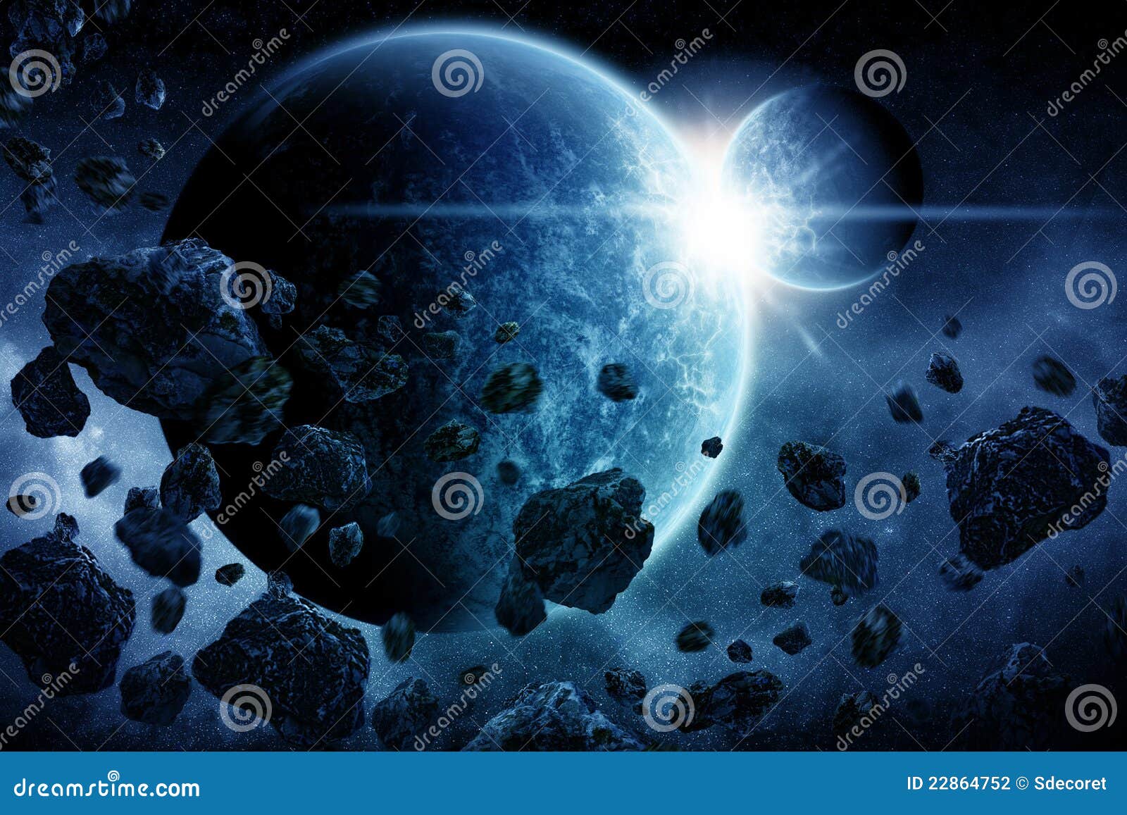 Planet Eart Apocalypse Illustration Stock Illustration - Illustration ...