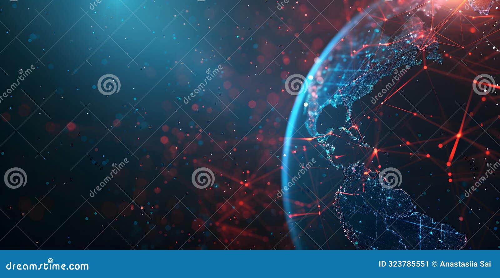 Planet Earth Abstract Background Stock Image - Image of world ...