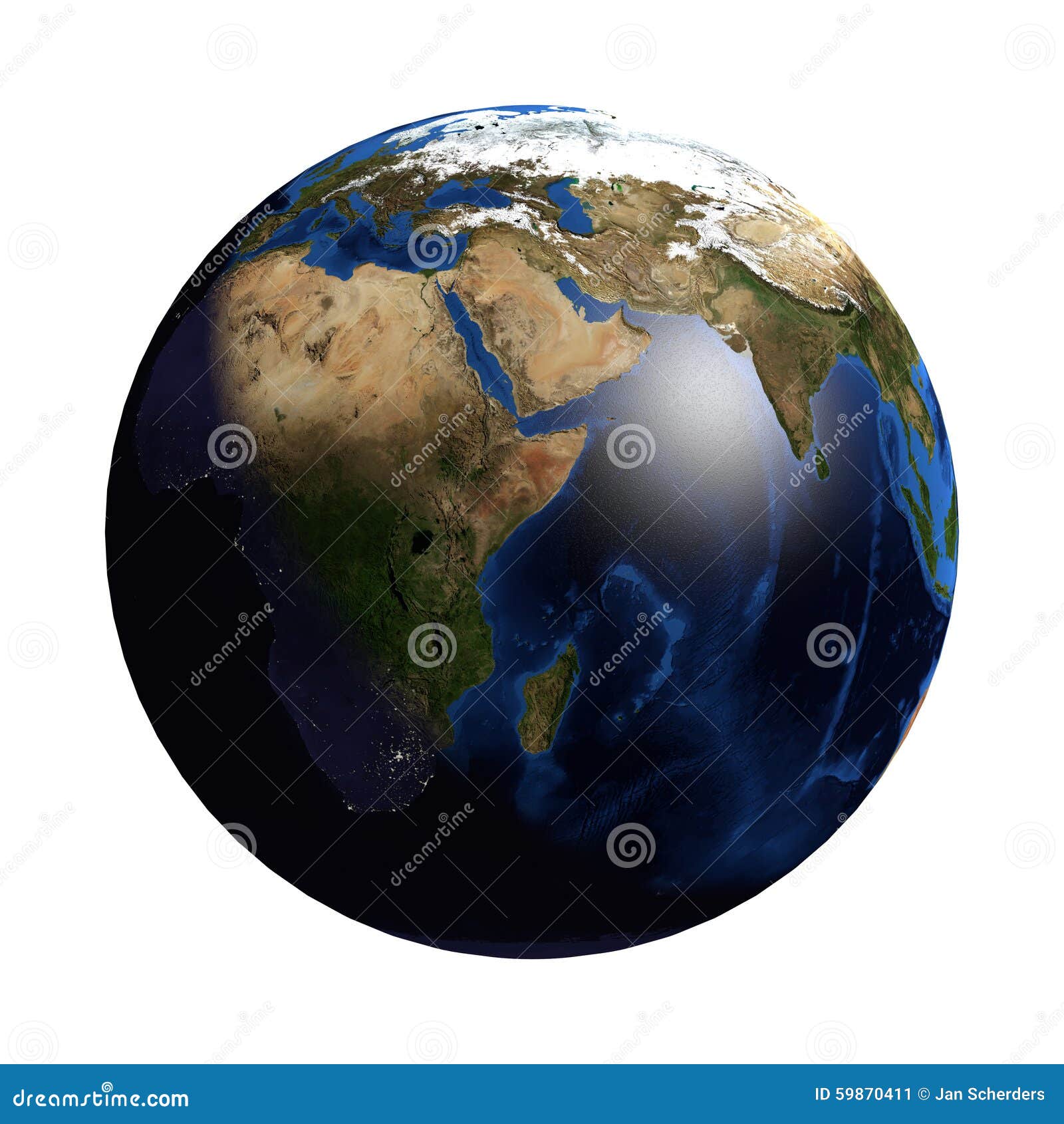 Nasa From Earth With No Clouds