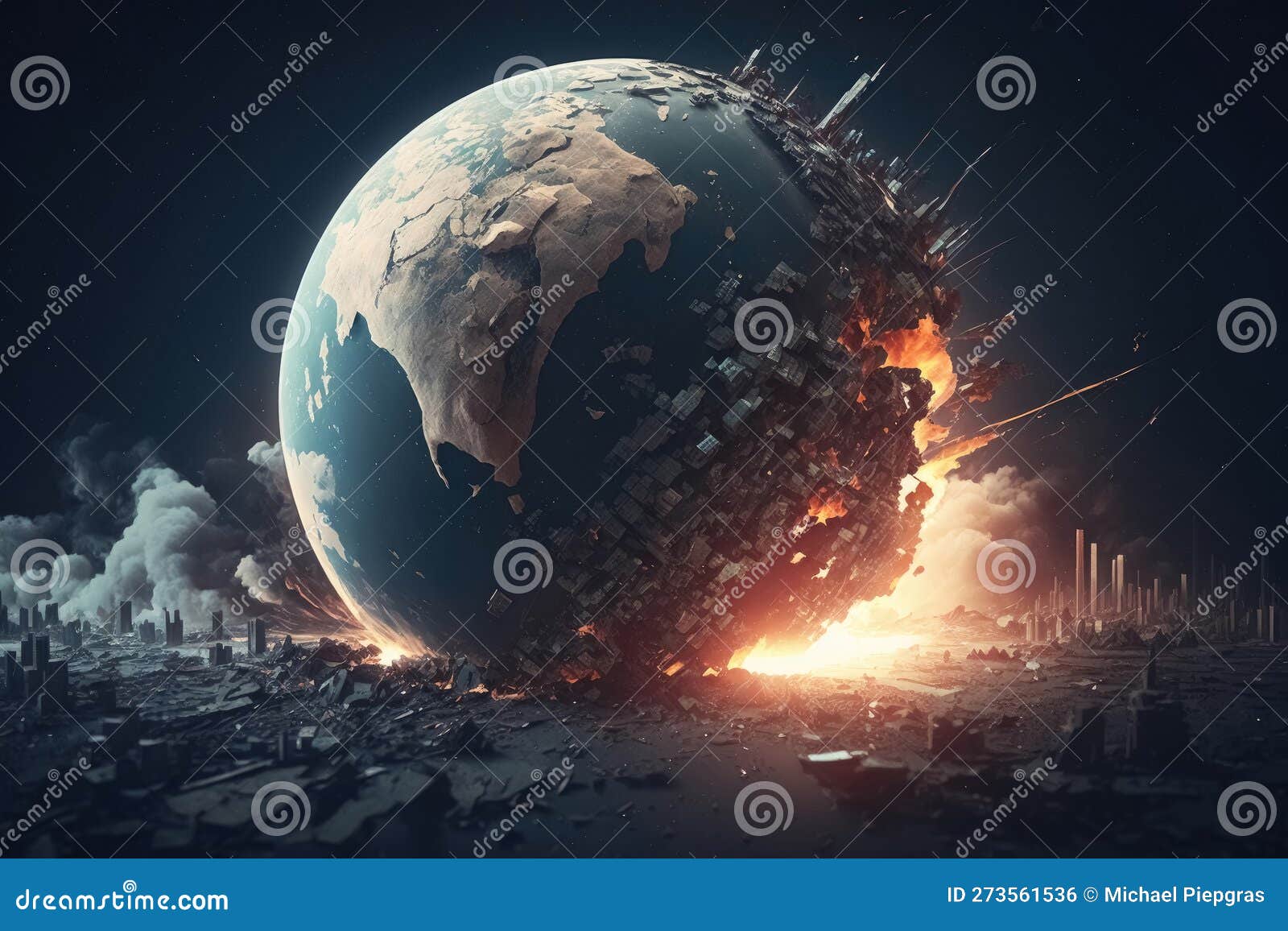 Planet Earth On A Collision Course With Population Growth Created With ...