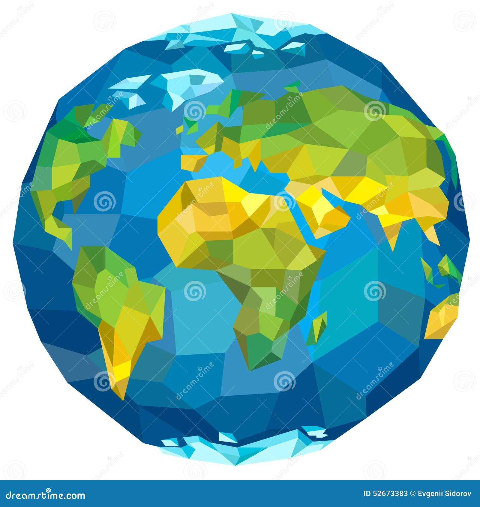 Planet Earth stock vector. Illustration of world, planet - 52673383