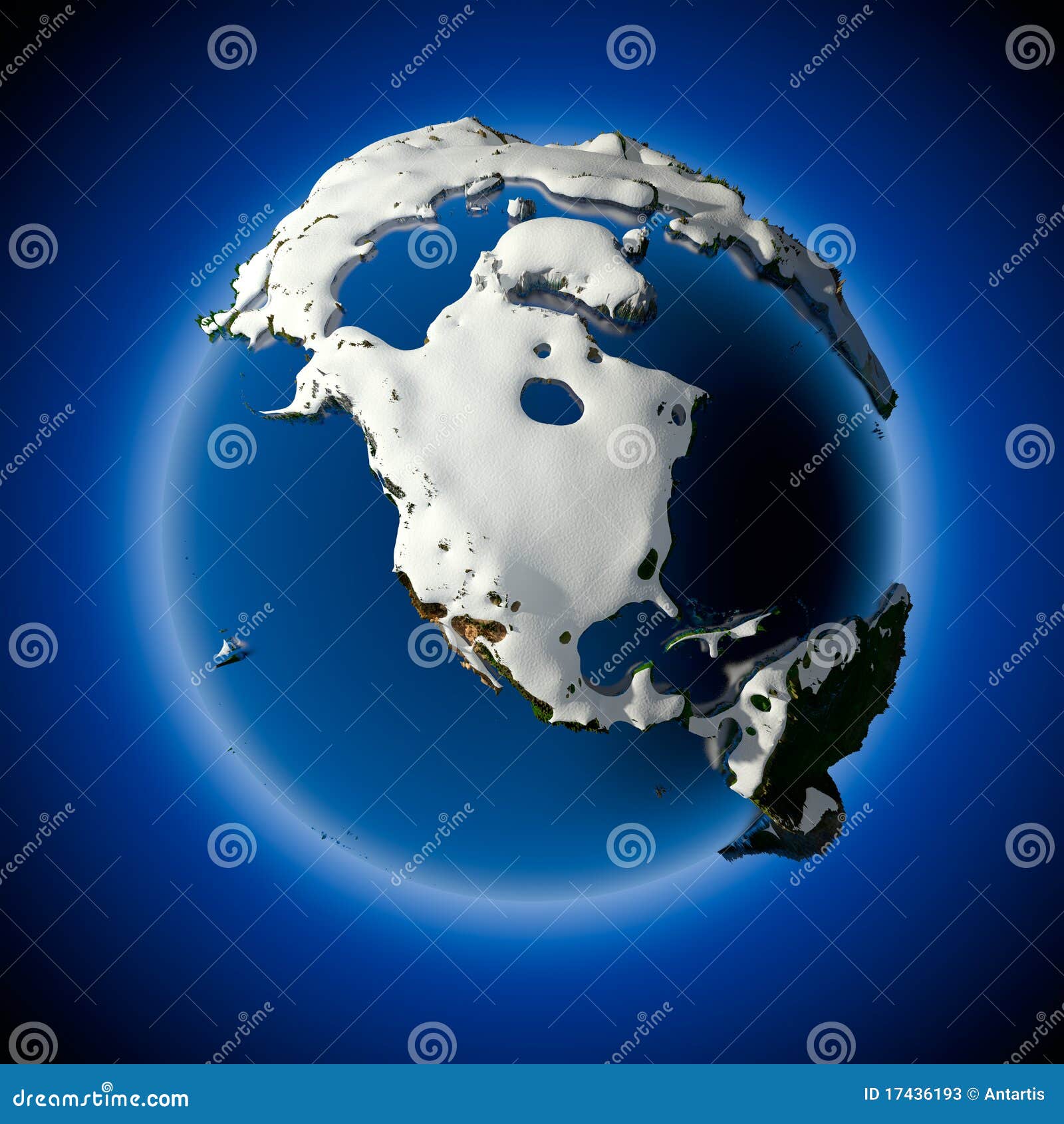 Frozen Planet Map