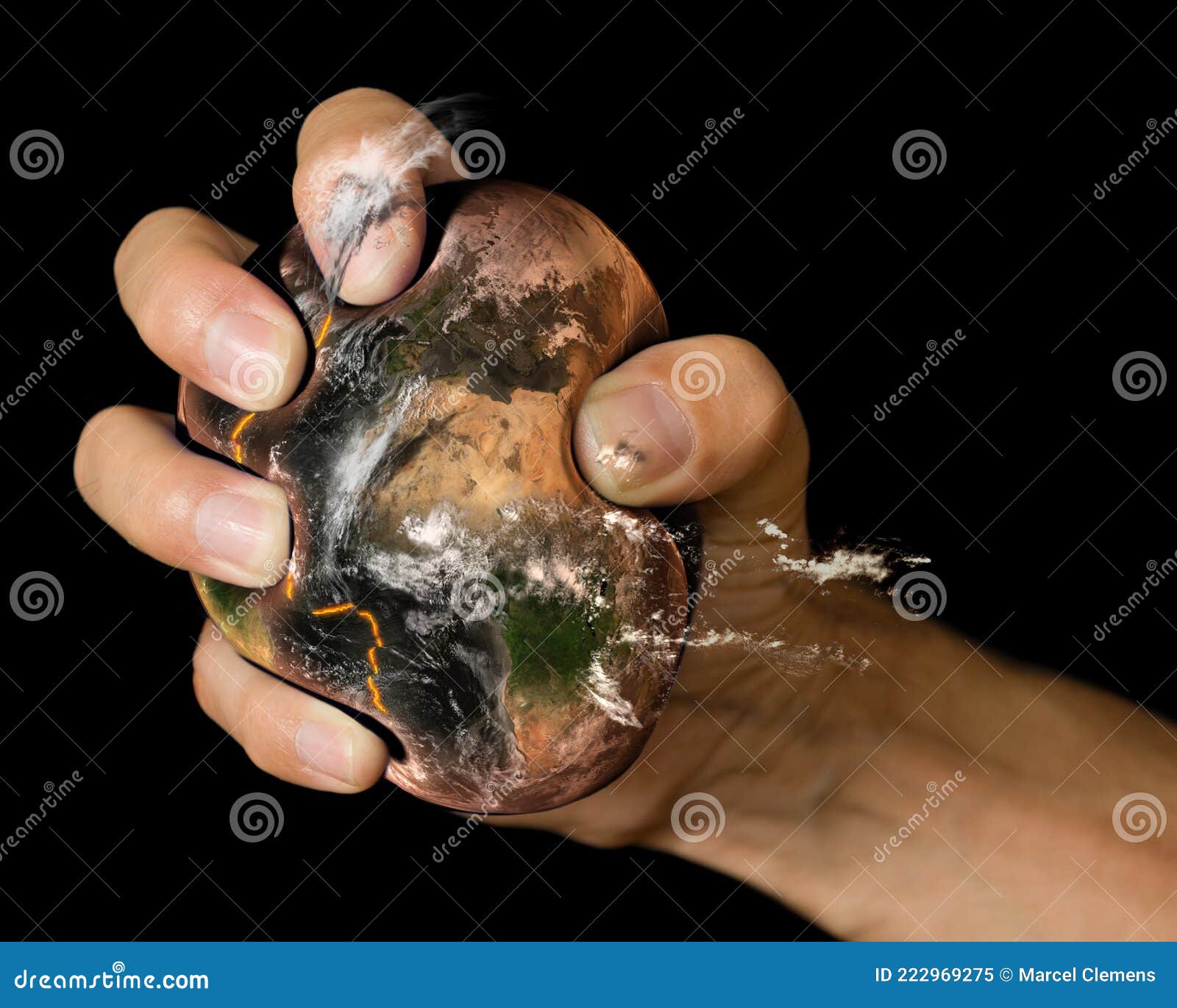 Earth.Crushed Plastic, Pieces Of Torn Paper ,aluminium Pieces And ...